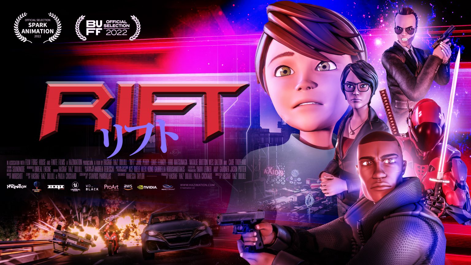 HaZimation’s latest animated masterpiece RIFT to screen at TAAFI 2023 ...
