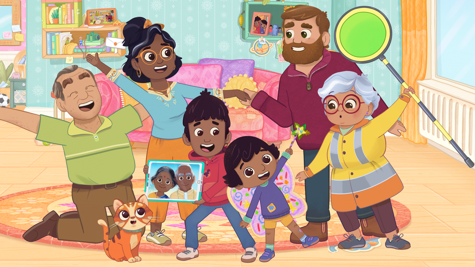 Charithra Chandran leads voice cast in CBeebies animated sitcom Nikhil ...